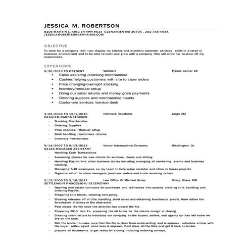 Dana m. brown resume | DOCX