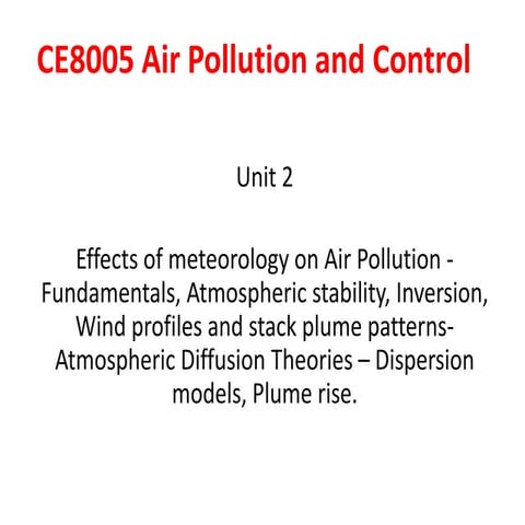 Lapse rate and stability conditions | PPTX