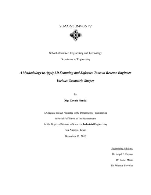 3D PRINTING - REVERSE ENGINEERING | PPTX