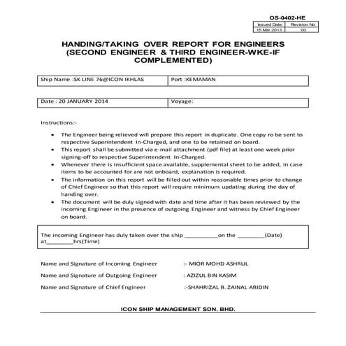 Form-OS-0402-HE- Handing Taking Over Report For Engineers rev00 NEW.DOCX