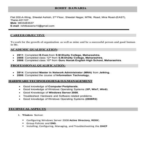 Rohit Resume | PDF