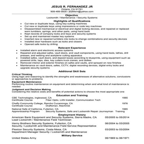 OLDER RESUME REVISED | DOC