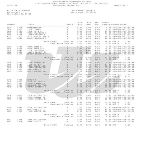 King, Patrick - CCAF transcript
