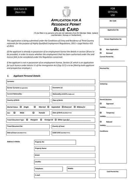 Portugal Schengen Visa application form UK | PDF
