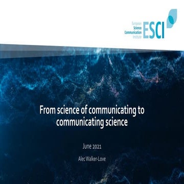 5 Challenges in Science Communication | PDF