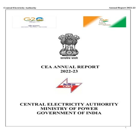 CEA REPORT 23.pdf centre electricity authority report 2023 | PDF