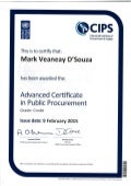 CIPS Level 4 Diploma in Procurement & Supply