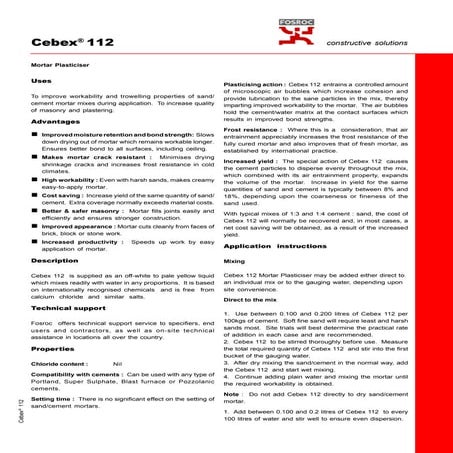 Cebex 112 | PDF