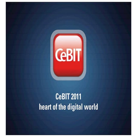 CeBIT 2011 Presentation | PDF