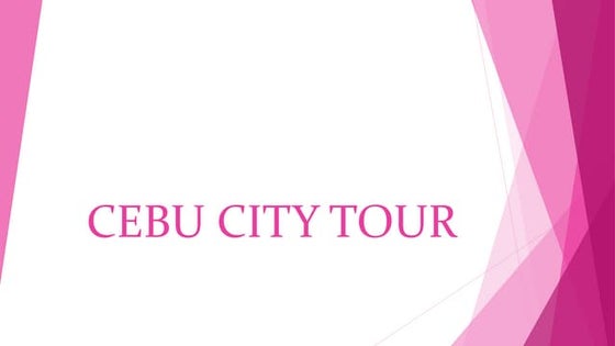 Cebu Destinations | PPTX