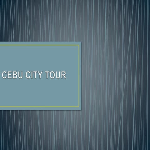 Cebu Destination | PPTX