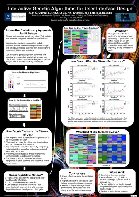 GECCO 08 Poster - IGAP: Interactive Genetic Algorithm Peer to Peer | PPT