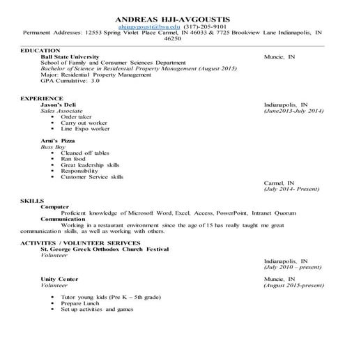 Keenan's Resume | DOCX