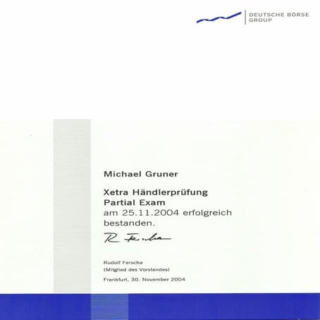 XETRA | PDF