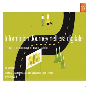 Il ruolo del web nella ricerca di informazioni sulla salute, Isabella ...