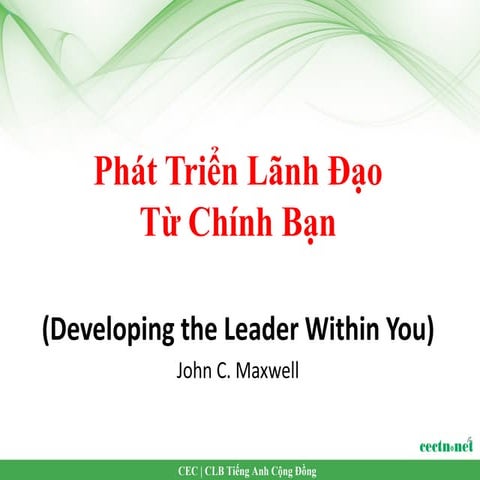 CEC Leadership Development | PPT