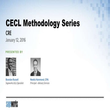 CECL Methodology - CRE Loan Pools | PPT