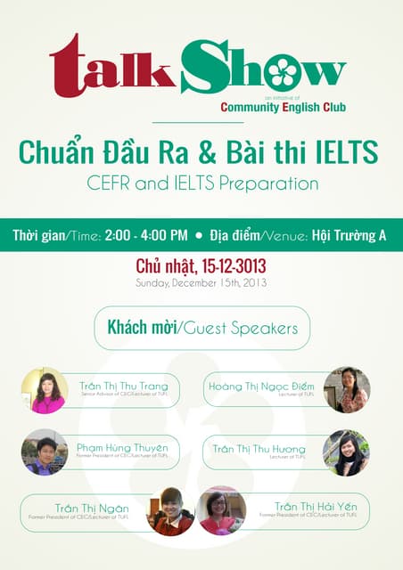 CEC TalkShow Poster #1 | PDF