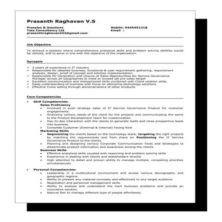 Prasanth Raghavan_Resume