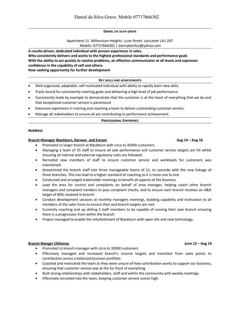 John Hughes CV | DOC | Logistics | Business