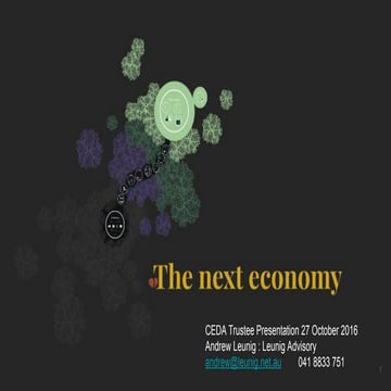 The Next Economy | PPT
