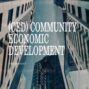 CED) Community Economic Development.pptx