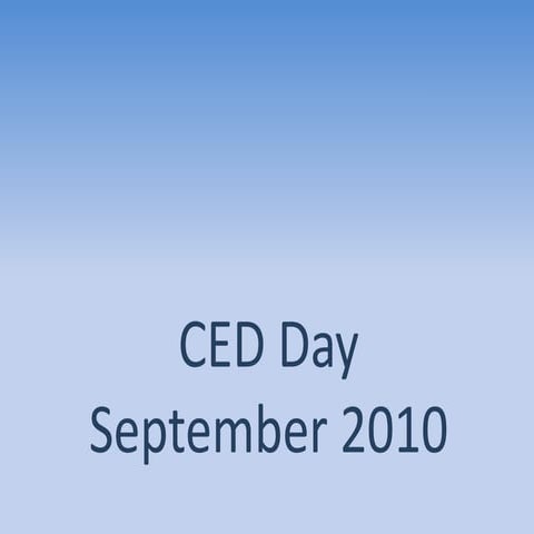 Ced day | PPTX