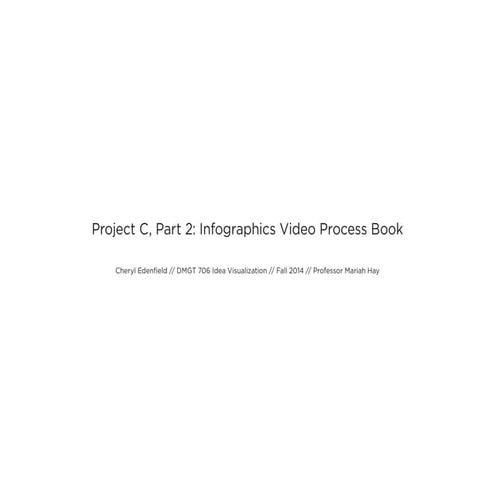 Infographic Video Process Book | PDF