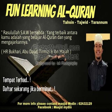 Poster tahsin | PPTX