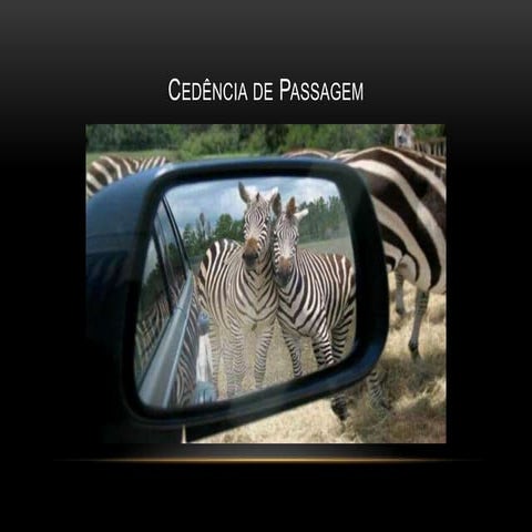 Cedência de passagem | PPTX