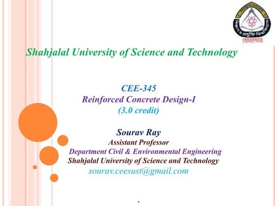 Rcc design by working stress method | PPTX