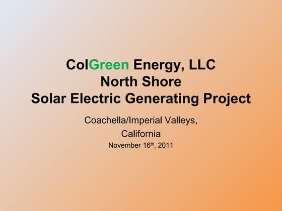Guide to Solar Project Implementation | PPT