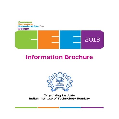 CEED 2013 Broshure - view & download for free | PDF