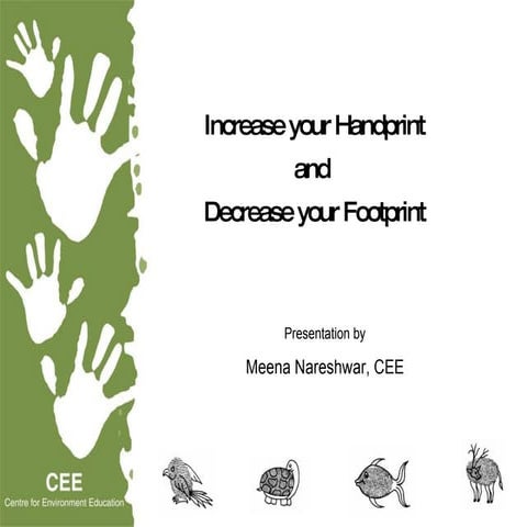 Cee Handprint Zoo | PPT