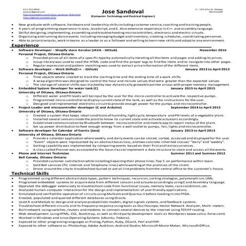 JoseSandovalResDec2016 | PDF