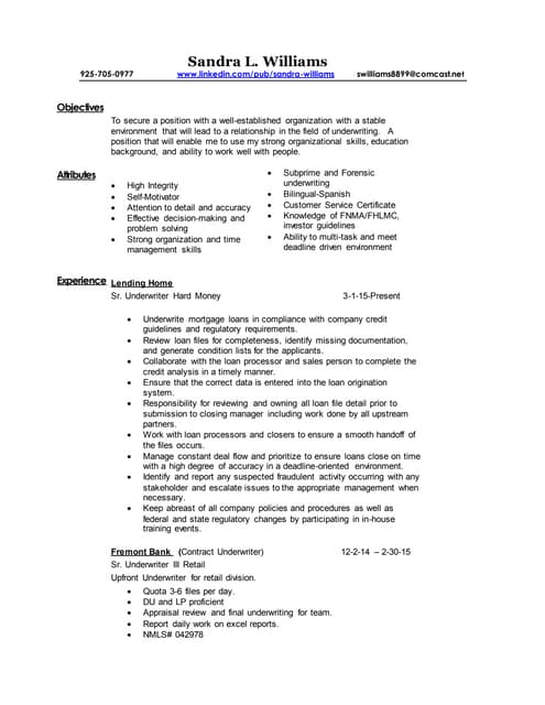 Robert johnson resume