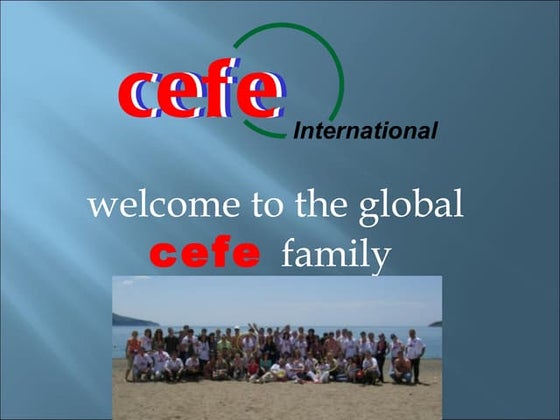 CEFE International Global Trends | PPT