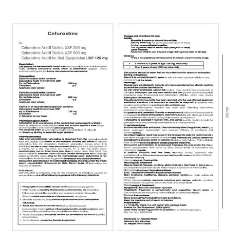 Cefuroxime leaflet | PDF