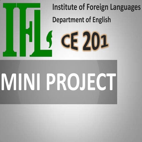 CE (Group 1) M2.7 2012-13 | PPT