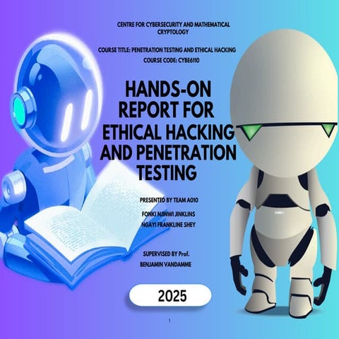 Ethical Hacking PowerPoint presentation. | PDF