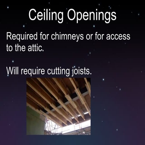 Ceiling openings | PPT