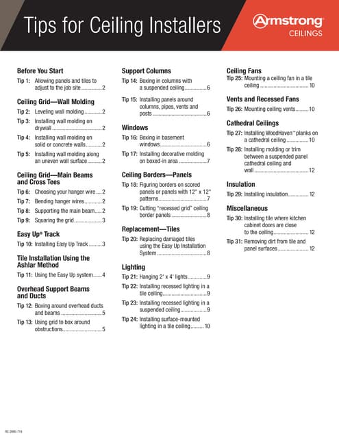 AAC Installation Guidelines | PDF