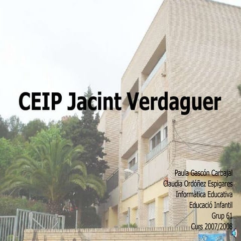 Ceip Jacint Verdaguer Con Videos | PPT