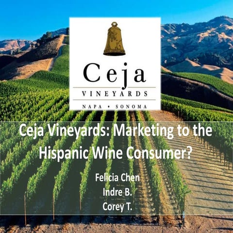 Ceja Vineyards PPT | PPTX