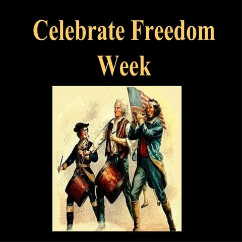 Celebrate Freedom Week Grade 3 5 | PPT