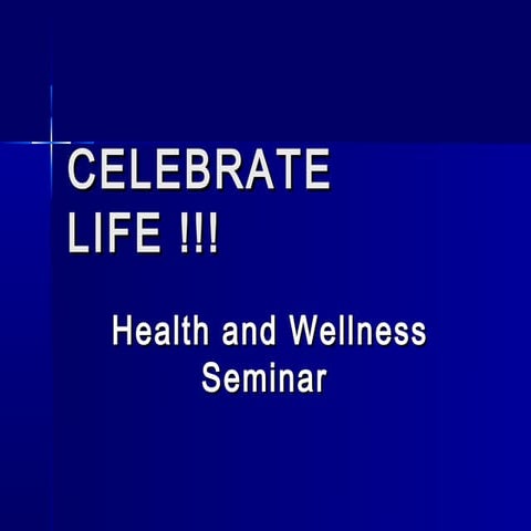 Celebrate Life! | PPT