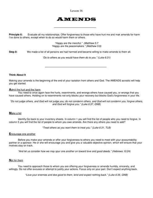 Celebrate recovery lesson 2 addiction | PDF