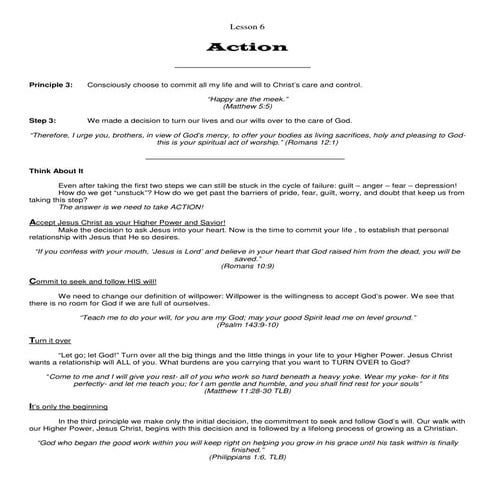 Celebrate recovery lesson 23 addiction | PDF