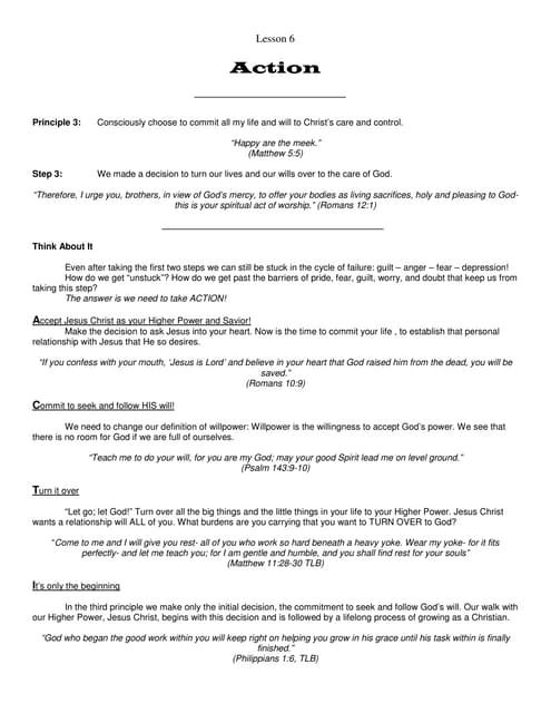 Celebrate recovery lesson 25 addiction | PDF