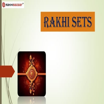 Celebrate Sibling Love with Exclusive Rakhi Sets - RakhiBazaar.com.pdf